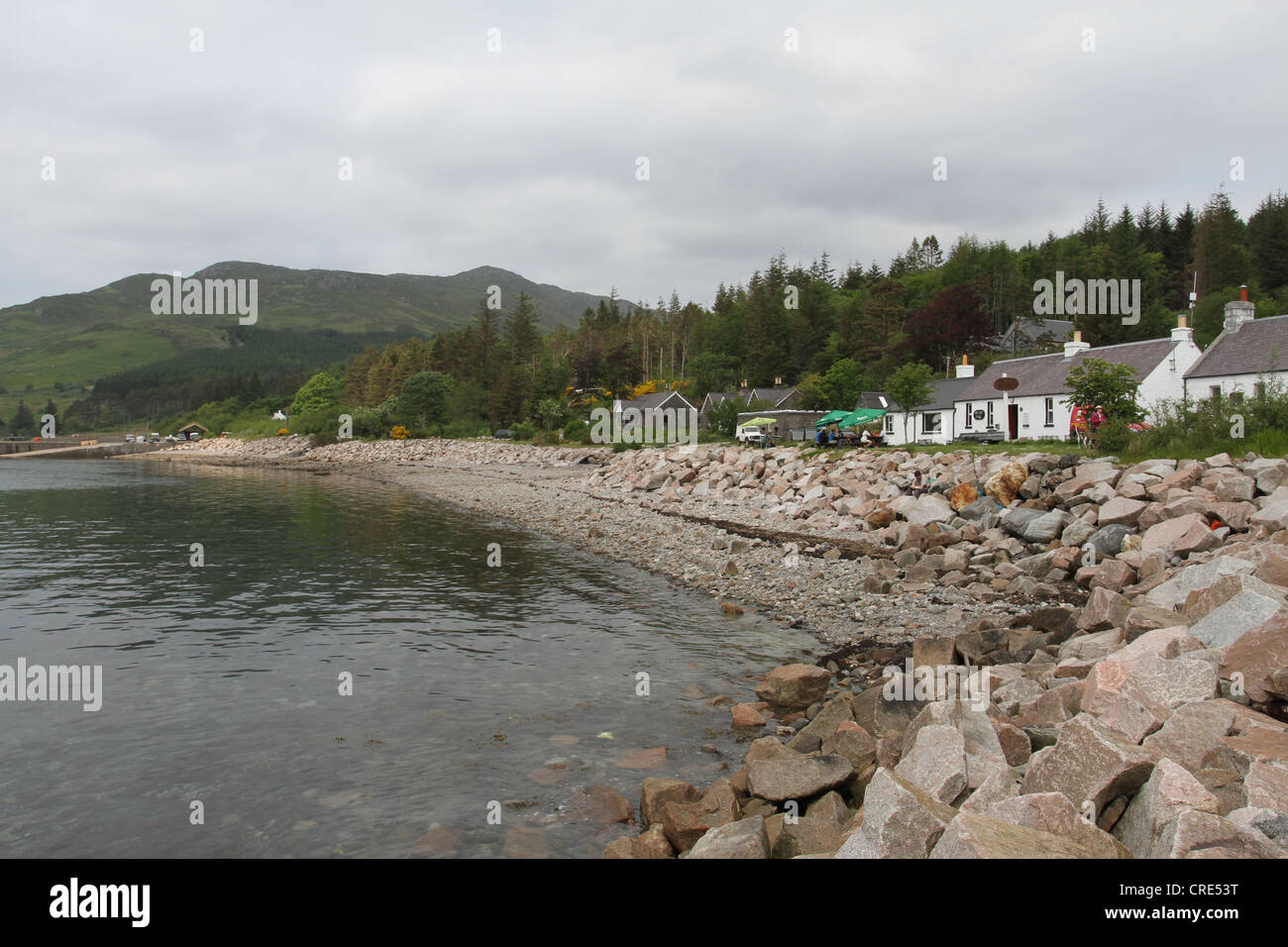 Inverie waterfront Knoydart Scotland May 2012 Stock Photo - Alamy
