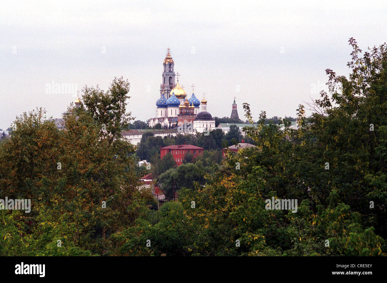 View of the St. Sergius Trinity Monastery Stock Photo - Alamy