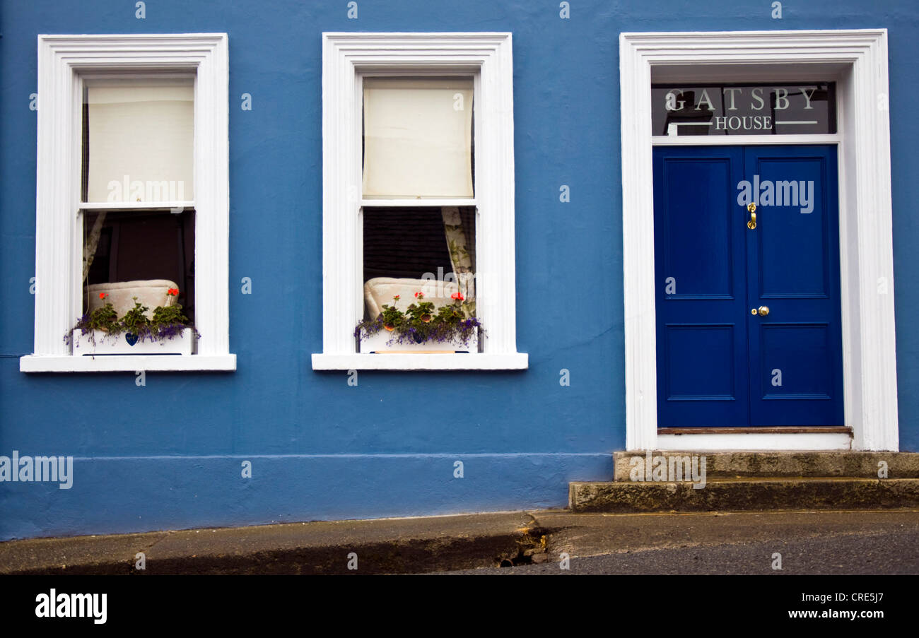 Gatsby House in Front Street, Ardara Stock Photo - Alamy