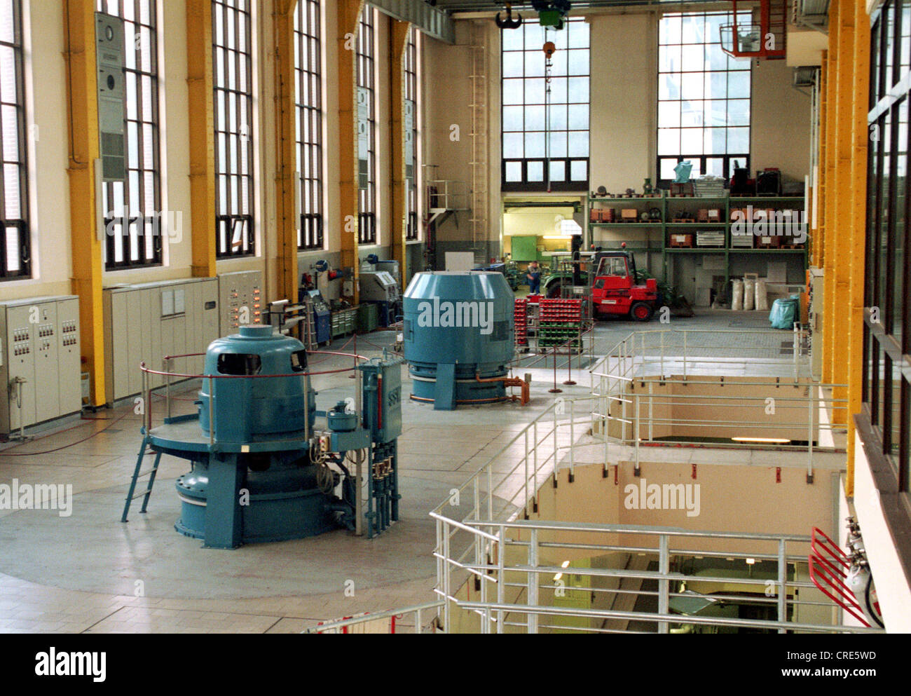 Machine hall hydroelectric power plant hi-res stock photography and ...