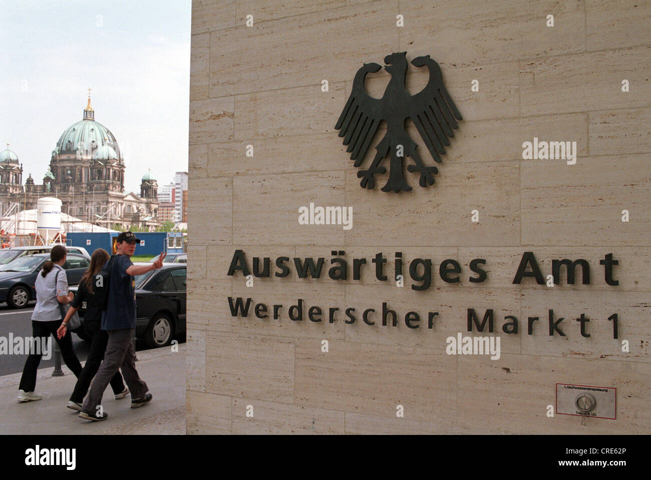 Emblem of the Foreign Office in Berlin, Germany Stock Photo - Alamy