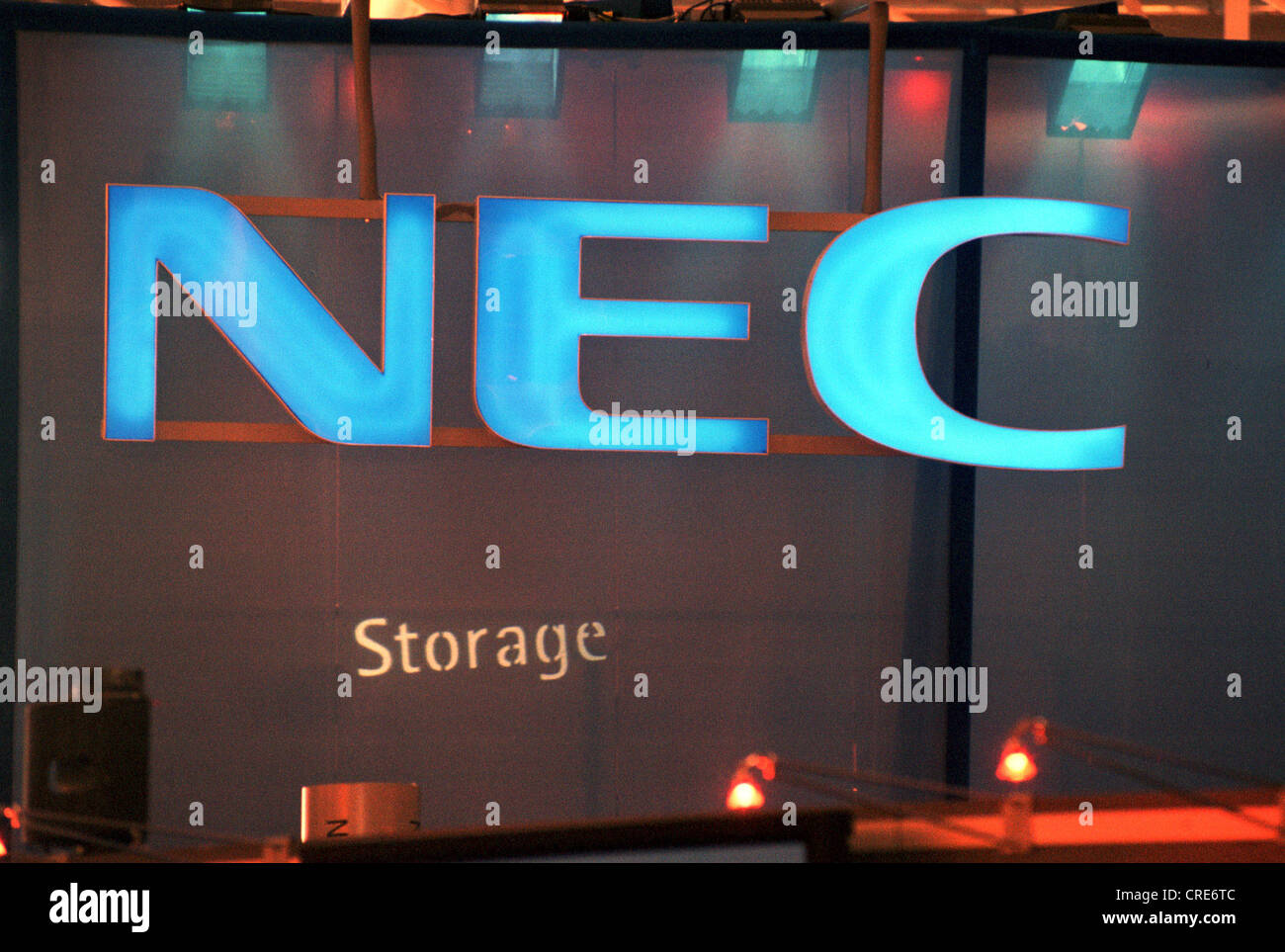 Cebit 2001 logo consumer electronics hi-res stock photography and ...