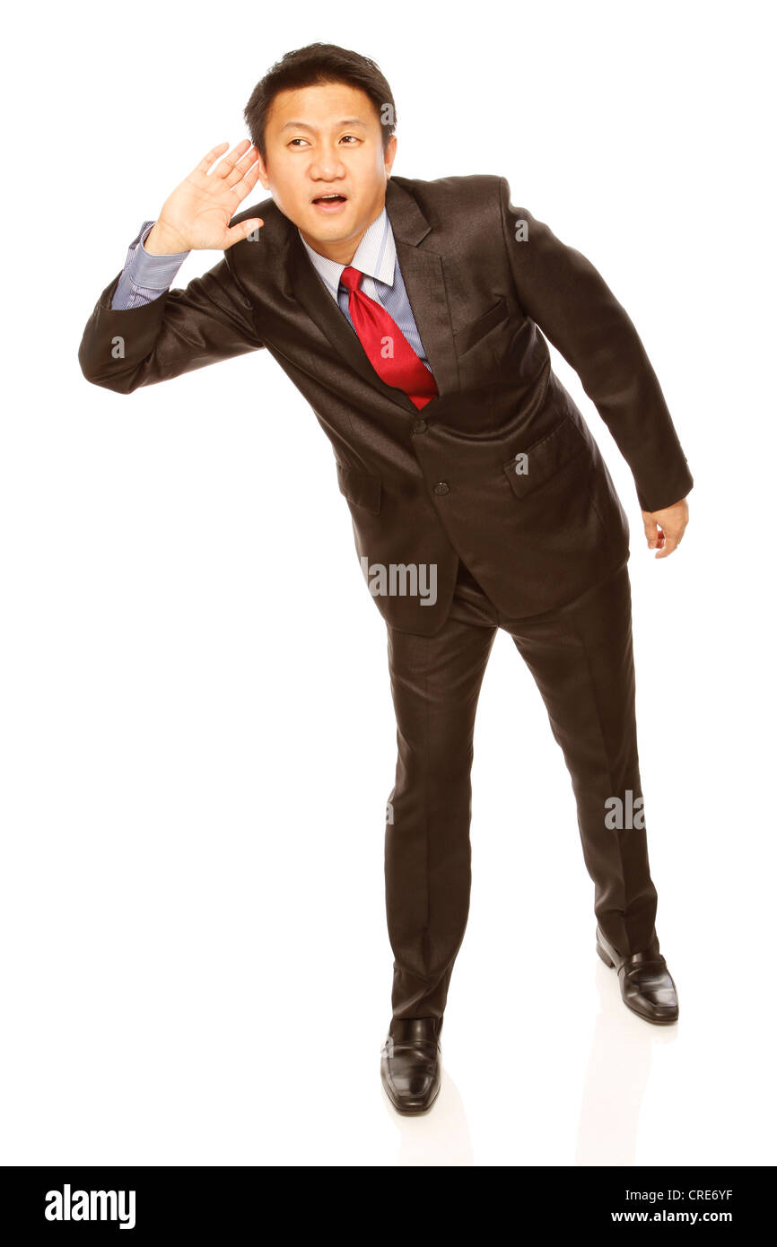 Ear cupping Cut Out Stock Images & Pictures - Alamy