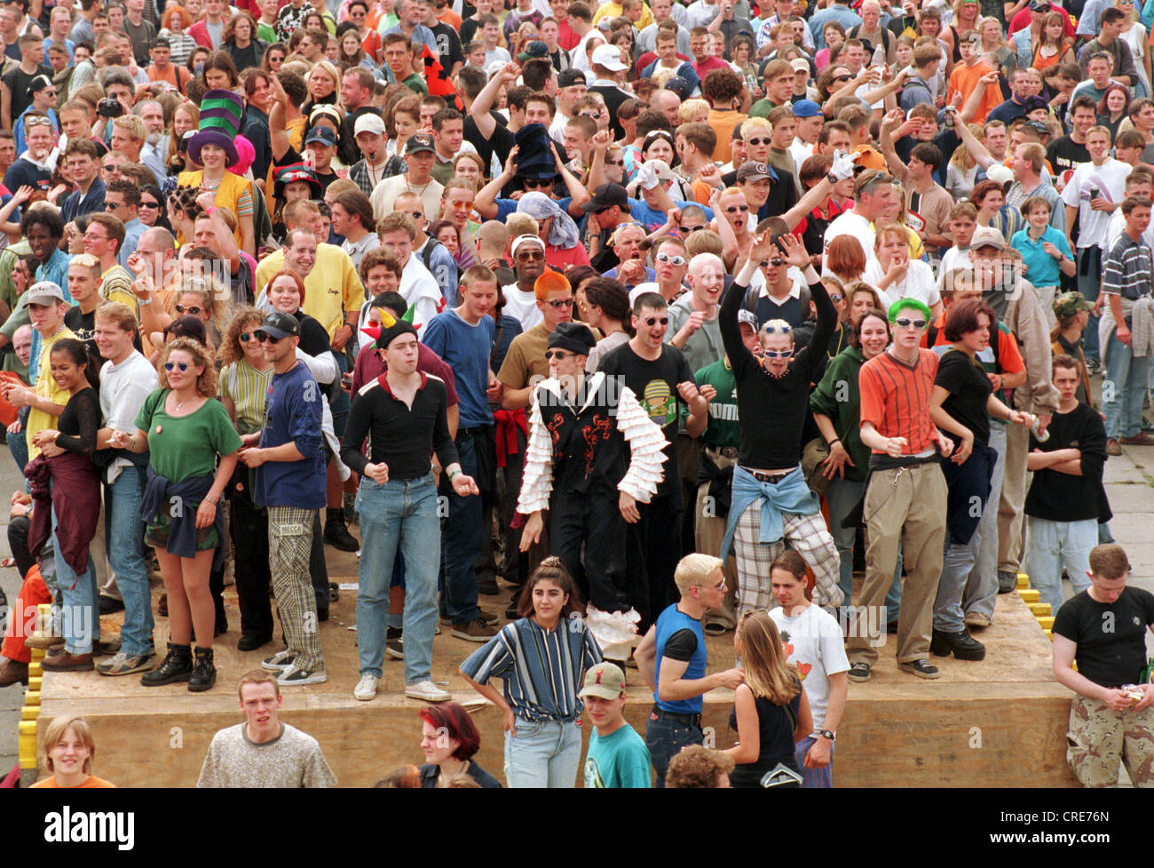 Love Parade 1996 Stock Photo - Alamy