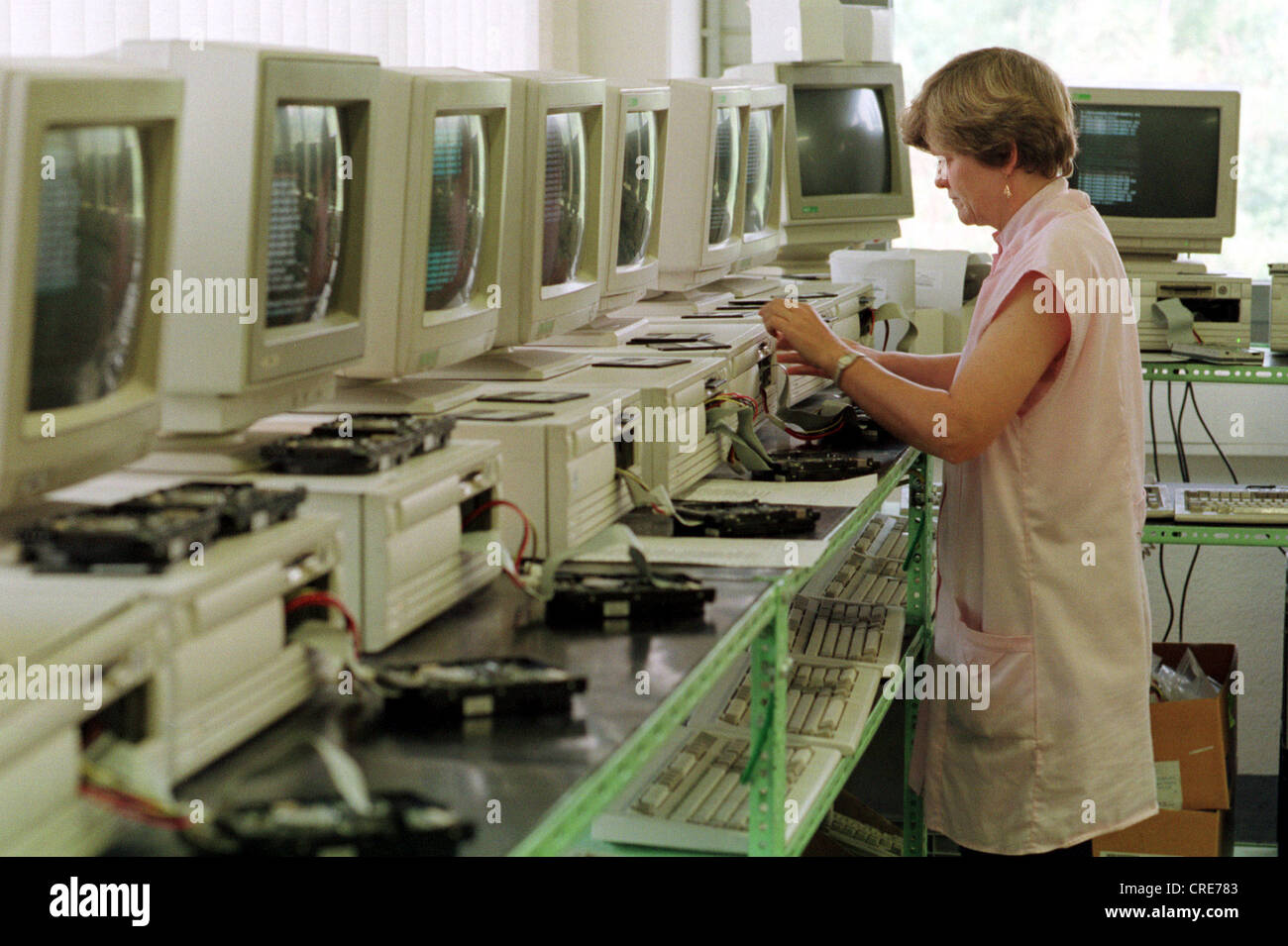 Fujitsu ICL Computers GmbH, Soemmerda, Germany Stock Photo - Alamy