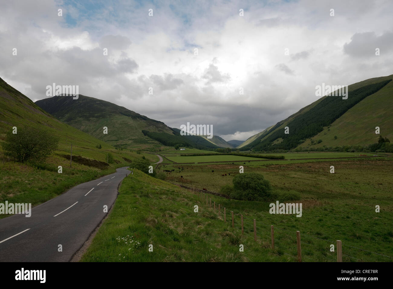 Desolate Area of The Scottish Borders Stock Photo - Alamy