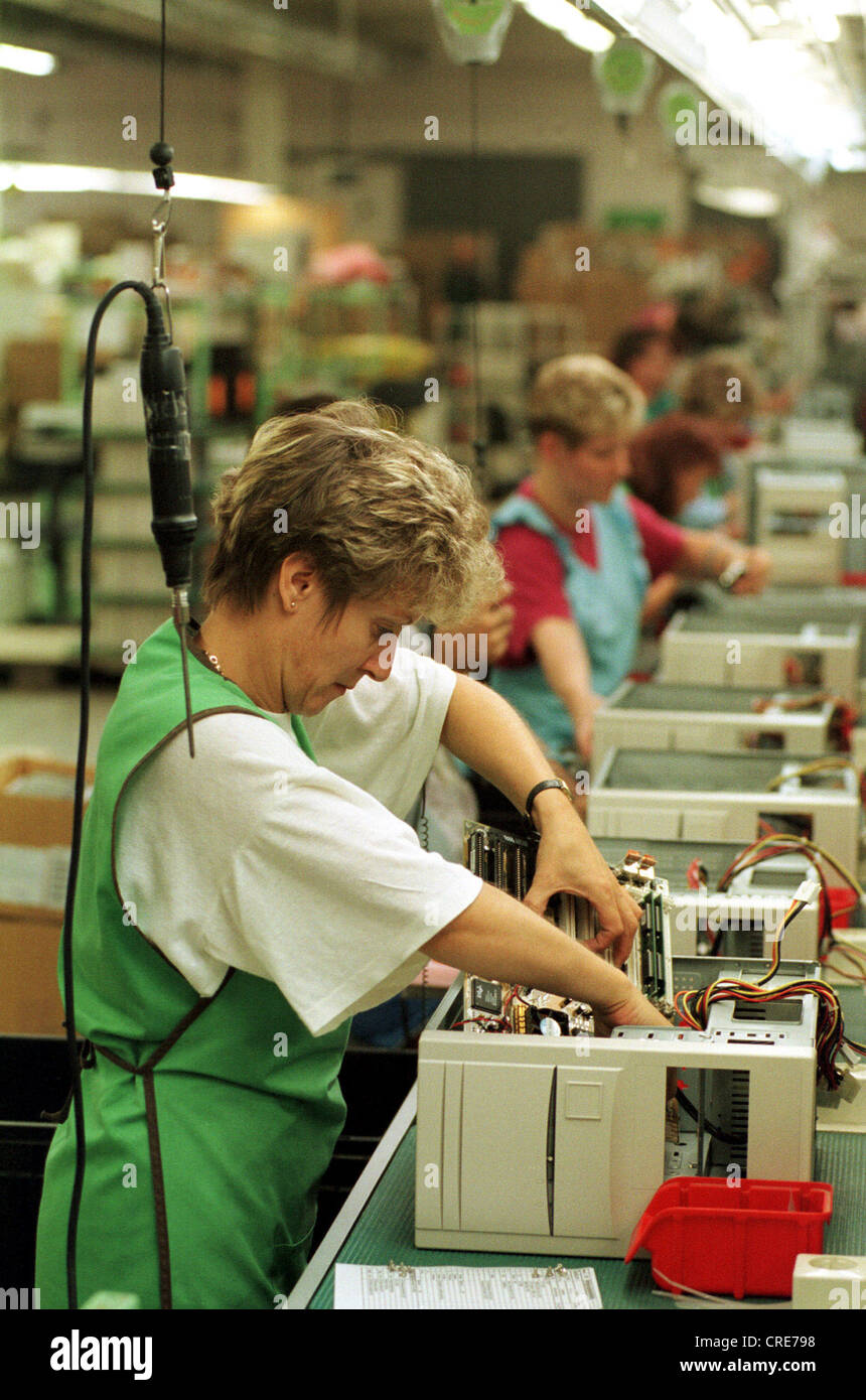 Fujitsu ICL Computers GmbH, Soemmerda, Germany Stock Photo - Alamy