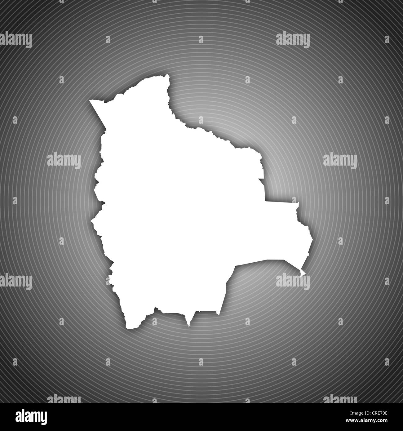 Political map of Bolivia with the several departments Stock Photo - Alamy