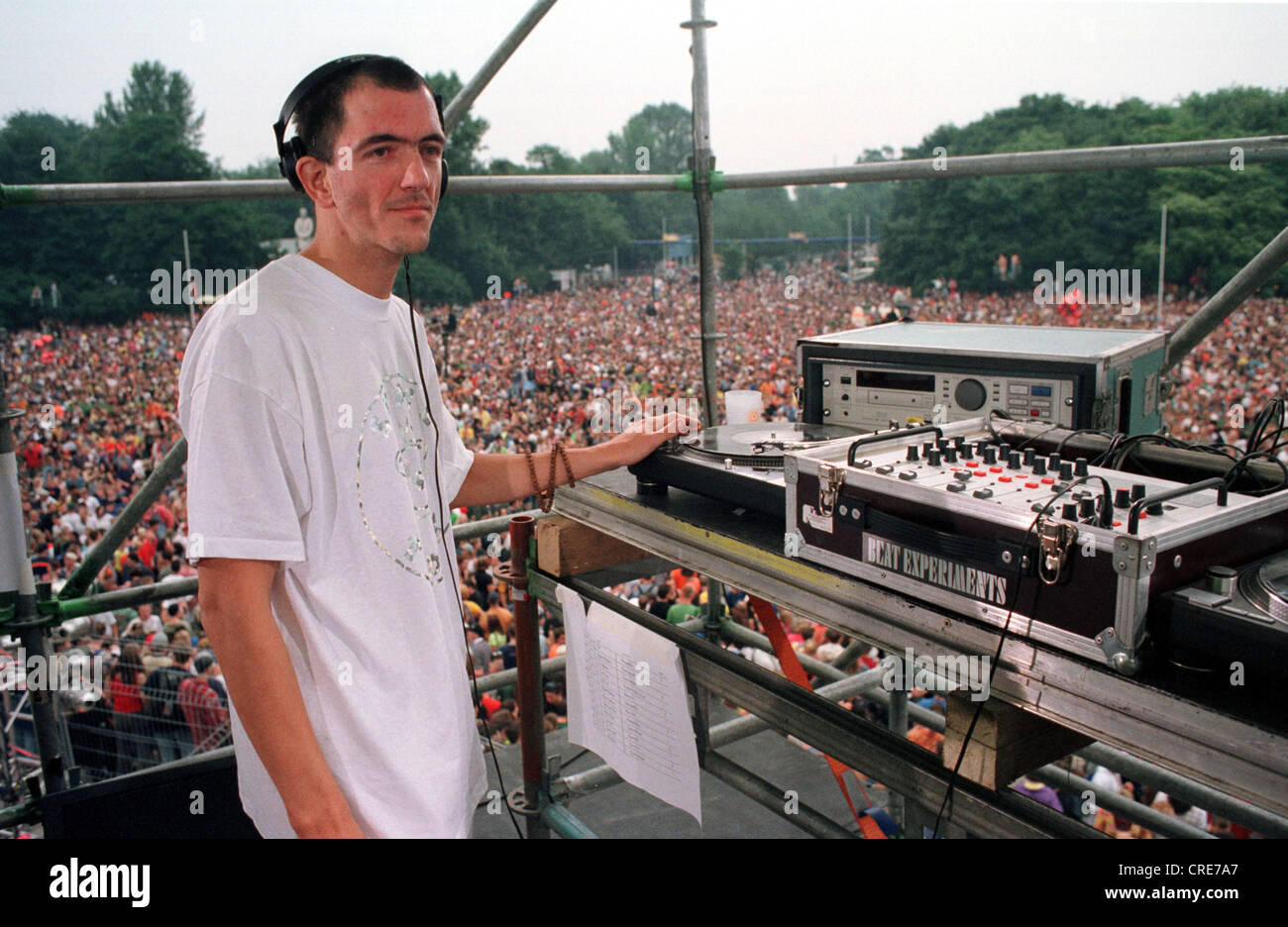Love Parade, DJ Dr. Motte Stock Photo - Alamy