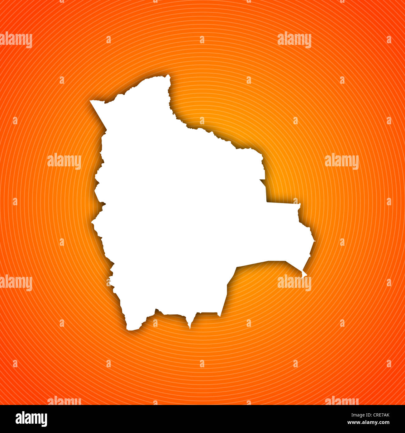 Political map of Bolivia with the several departments Stock Photo - Alamy