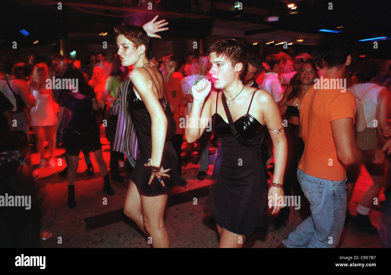 Raver Party in Ibiza, Spain Stock Photo - Alamy