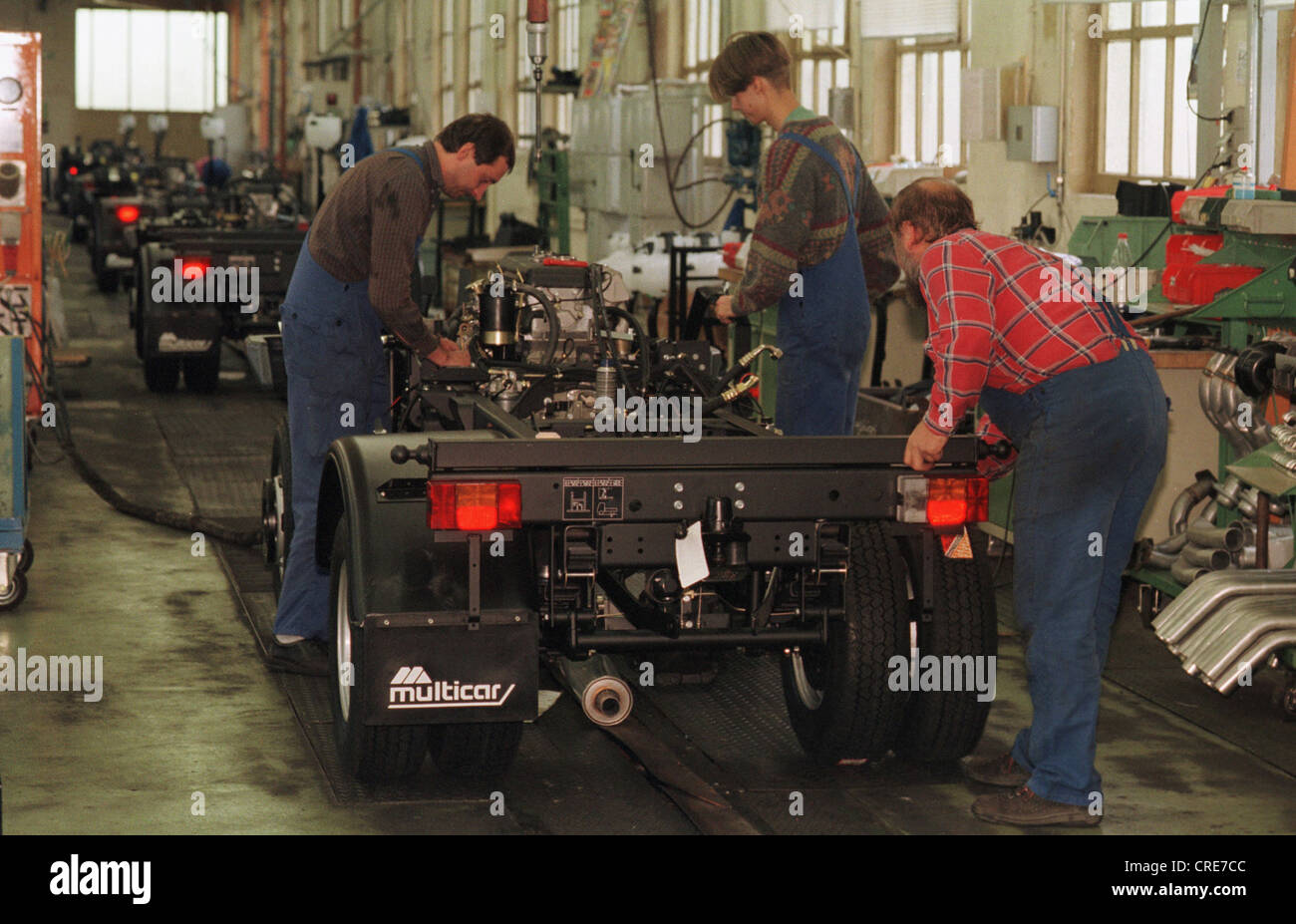 Multicar specialized vehicles Waltershausen, Germany Stock Photo - Alamy