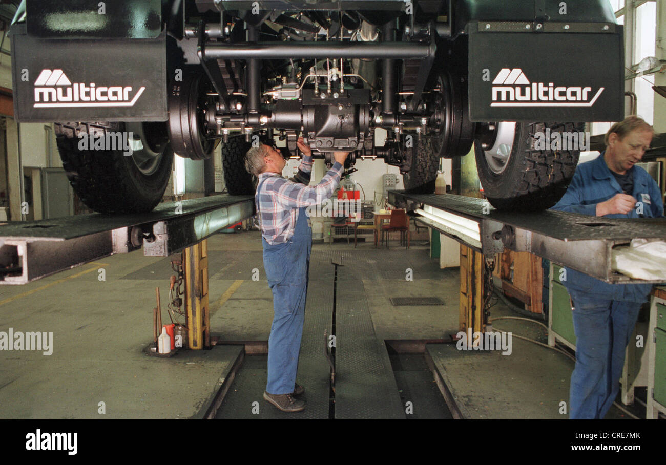 Multicar specialized vehicles Waltershausen, Germany Stock Photo - Alamy