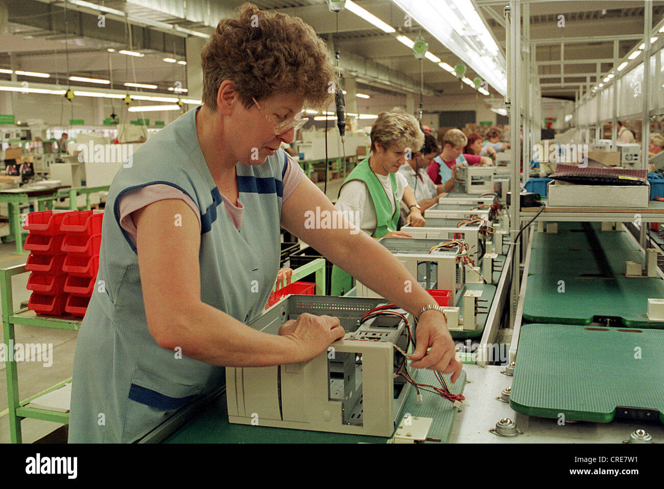 Fujitsu ICL Computers GmbH, Soemmerda, Germany Stock Photo - Alamy