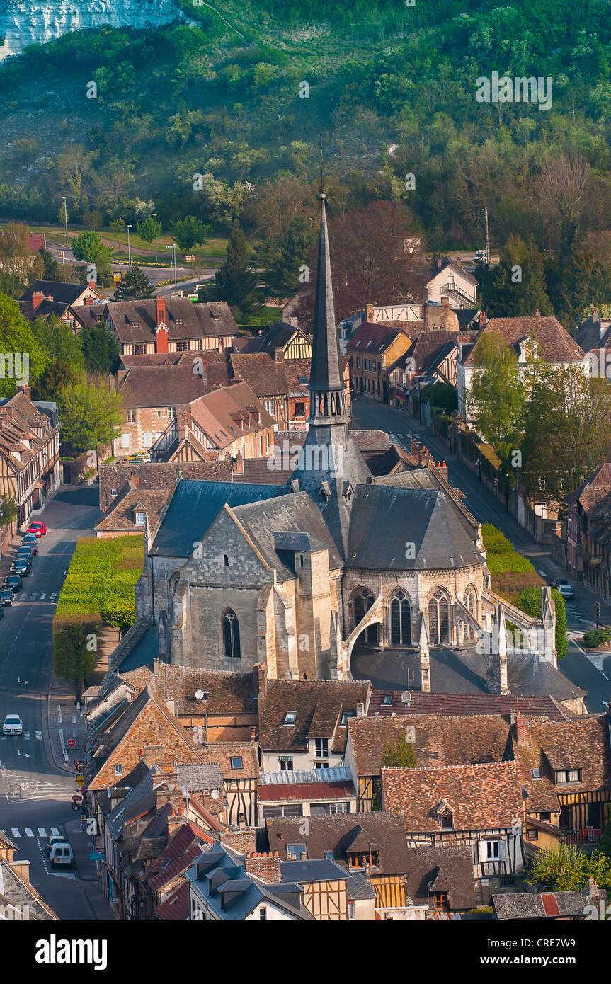 Chateau gaillard aerial hi-res stock photography and images - Alamy