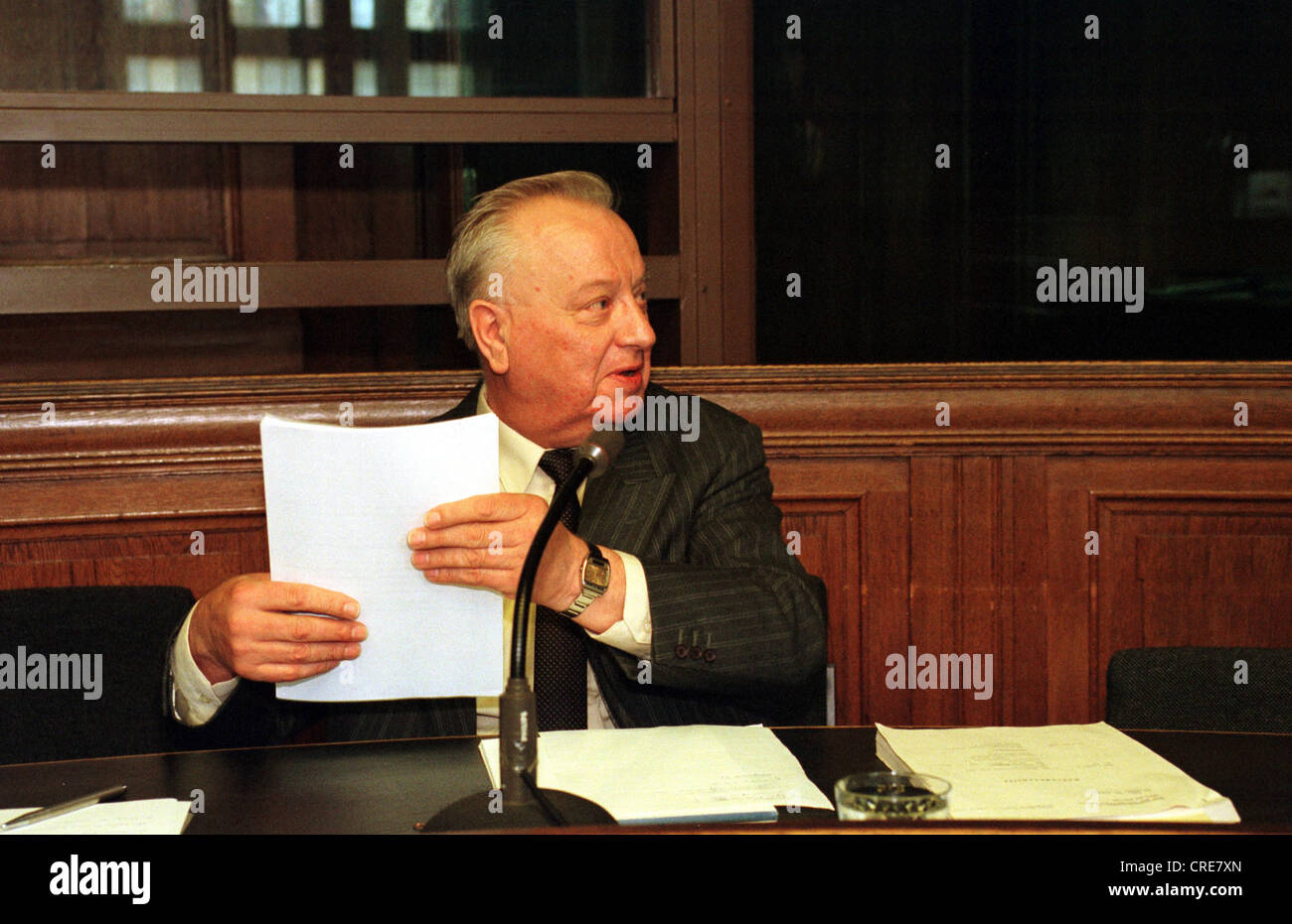 Dr. Harry Dahl in the dock Stock Photo - Alamy