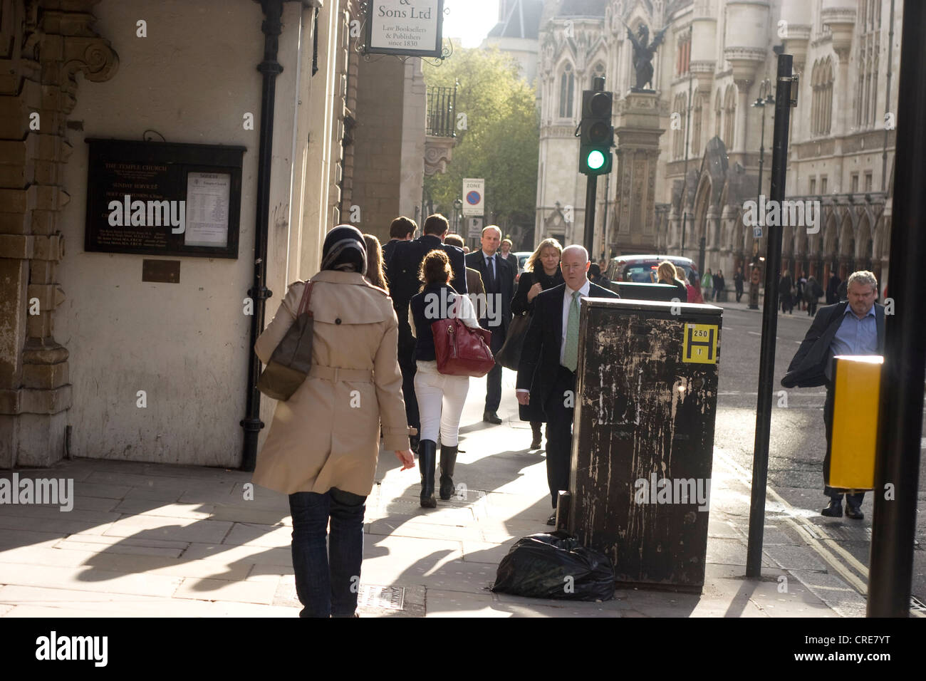 getting to work London Stock Photo - Alamy