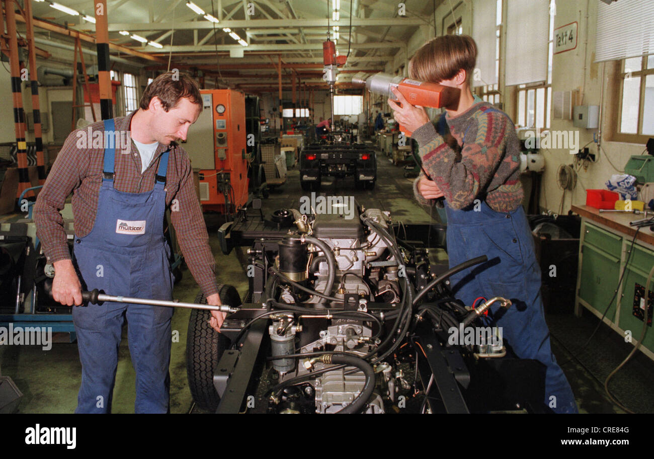 Multicar specialized vehicles Waltershausen, Germany Stock Photo - Alamy