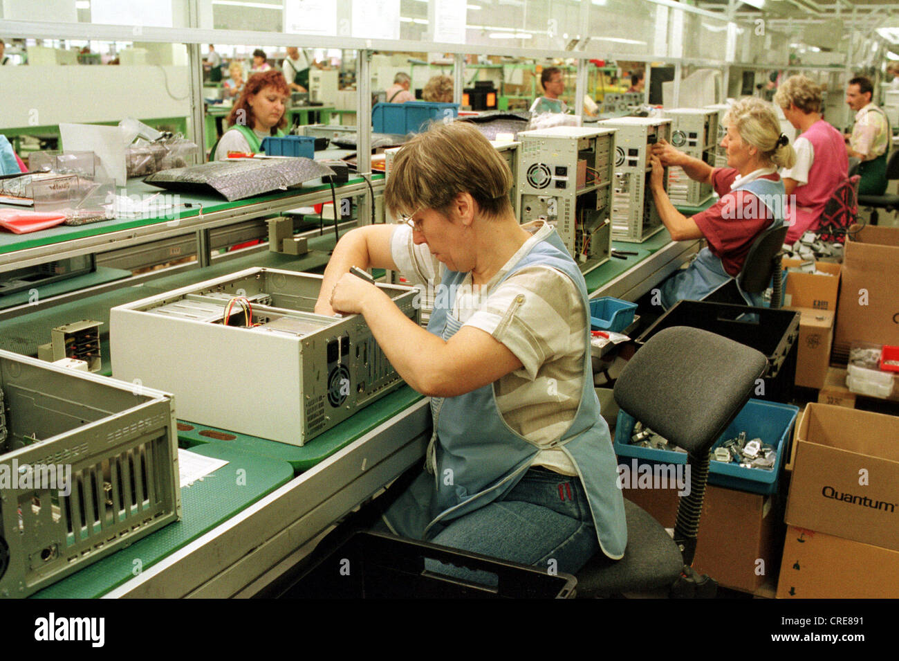 Fujitsu ICL Computers GmbH, Soemmerda, Germany Stock Photo - Alamy