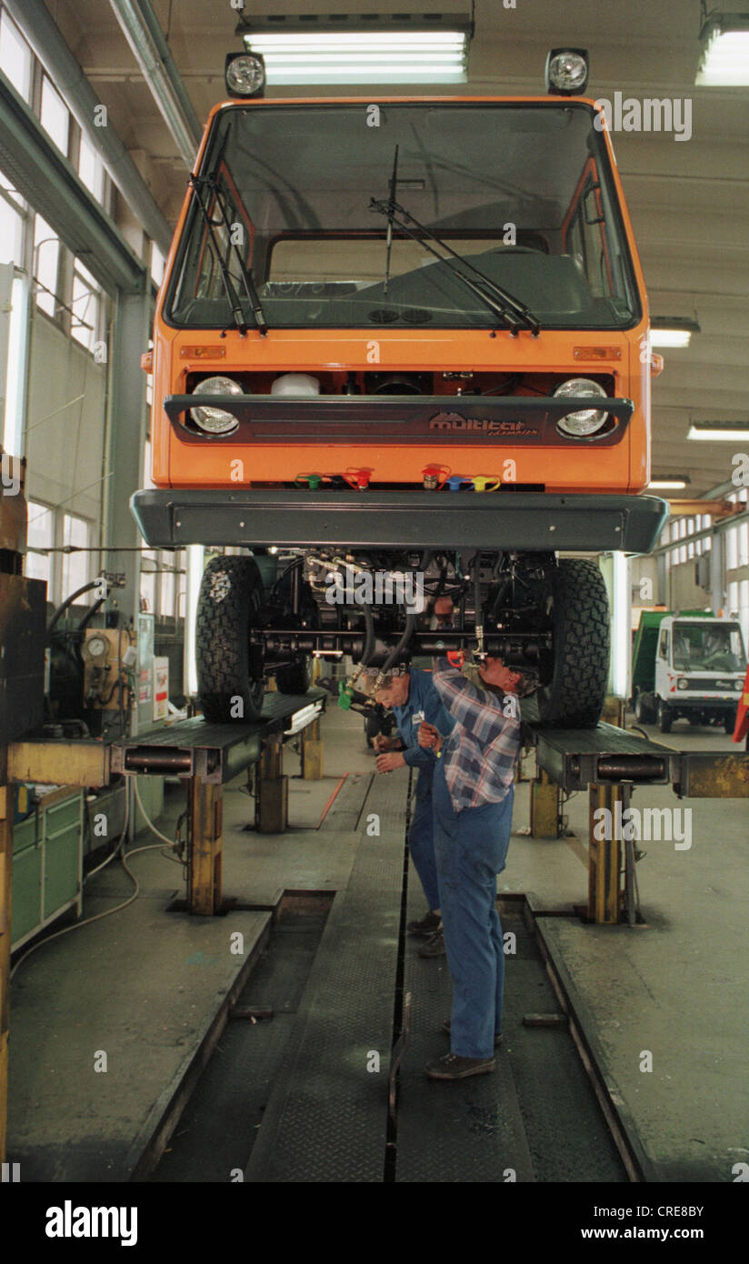 Multicar specialized vehicles Waltershausen, Germany Stock Photo - Alamy
