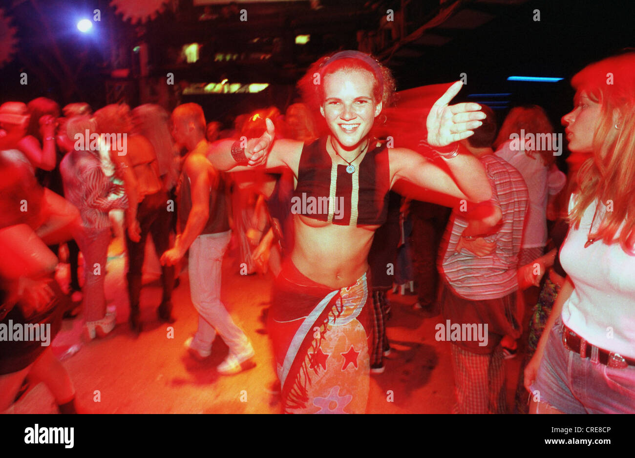 Raver Party in Ibiza, Spain Stock Photo - Alamy