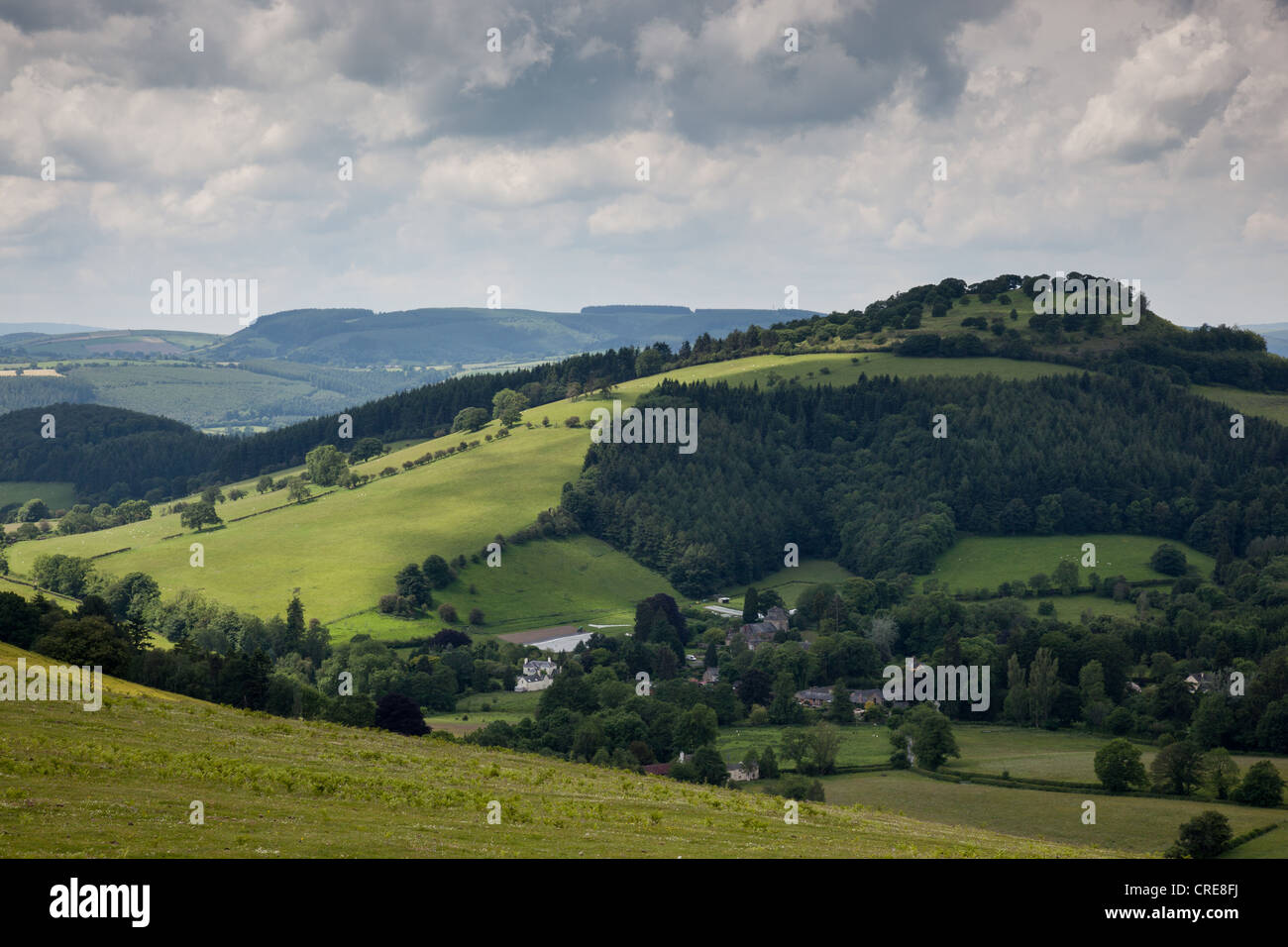 Hopesay village hi-res stock photography and images - Alamy
