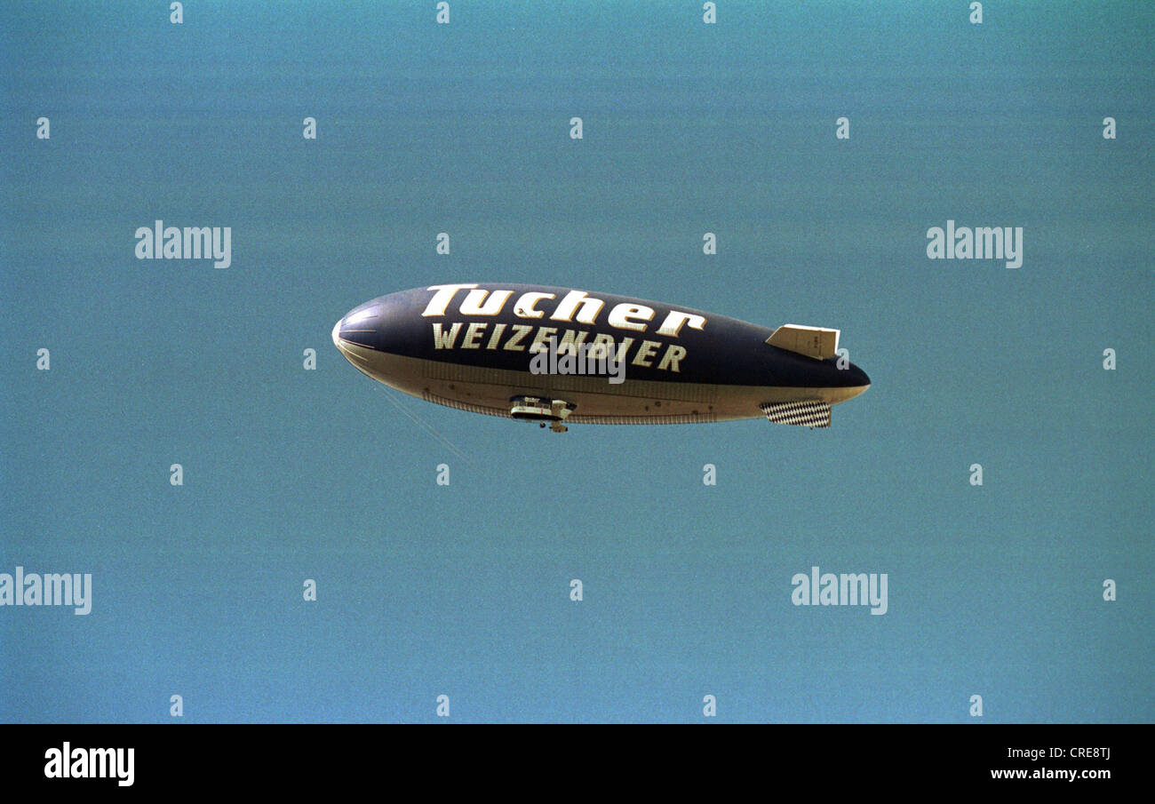 Blimp advertising hi-res stock photography and images - Alamy