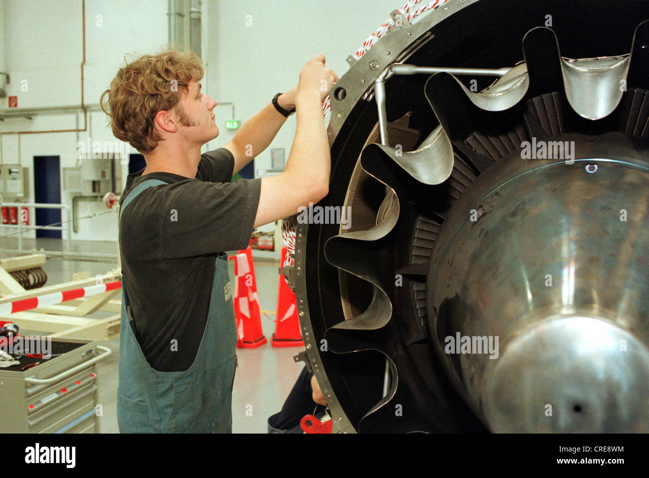 BMW Rolls Royce GmbH, aircraft engines, Dahlewitz, Germany Stock Photo ...