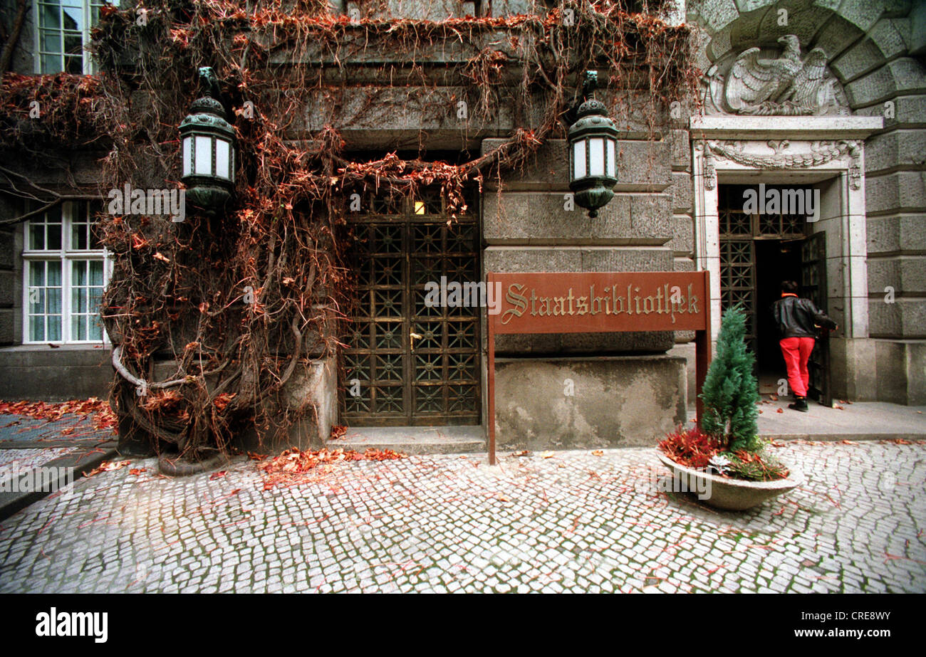 Berlin State Library - Prussian Cultural Heritage, Germany Stock Photo ...