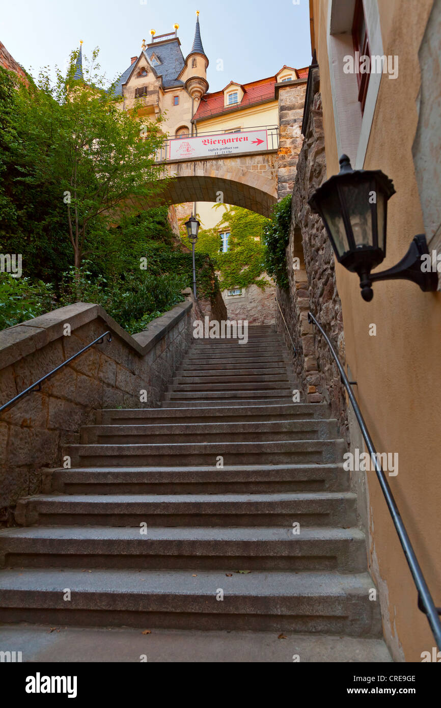 "Schloßstufen" - stairs leading from the city center to the castle ...