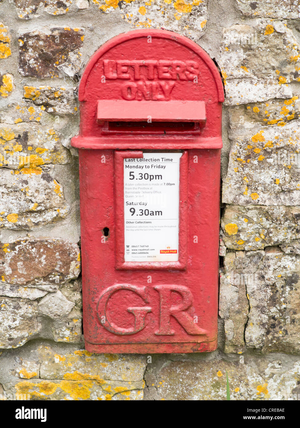 George v postbox hi-res stock photography and images - Alamy