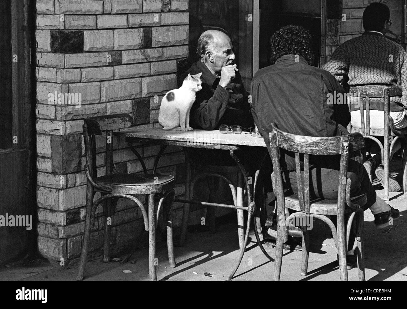 Egyptian cafe Black and White Stock Photos & Images - Alamy