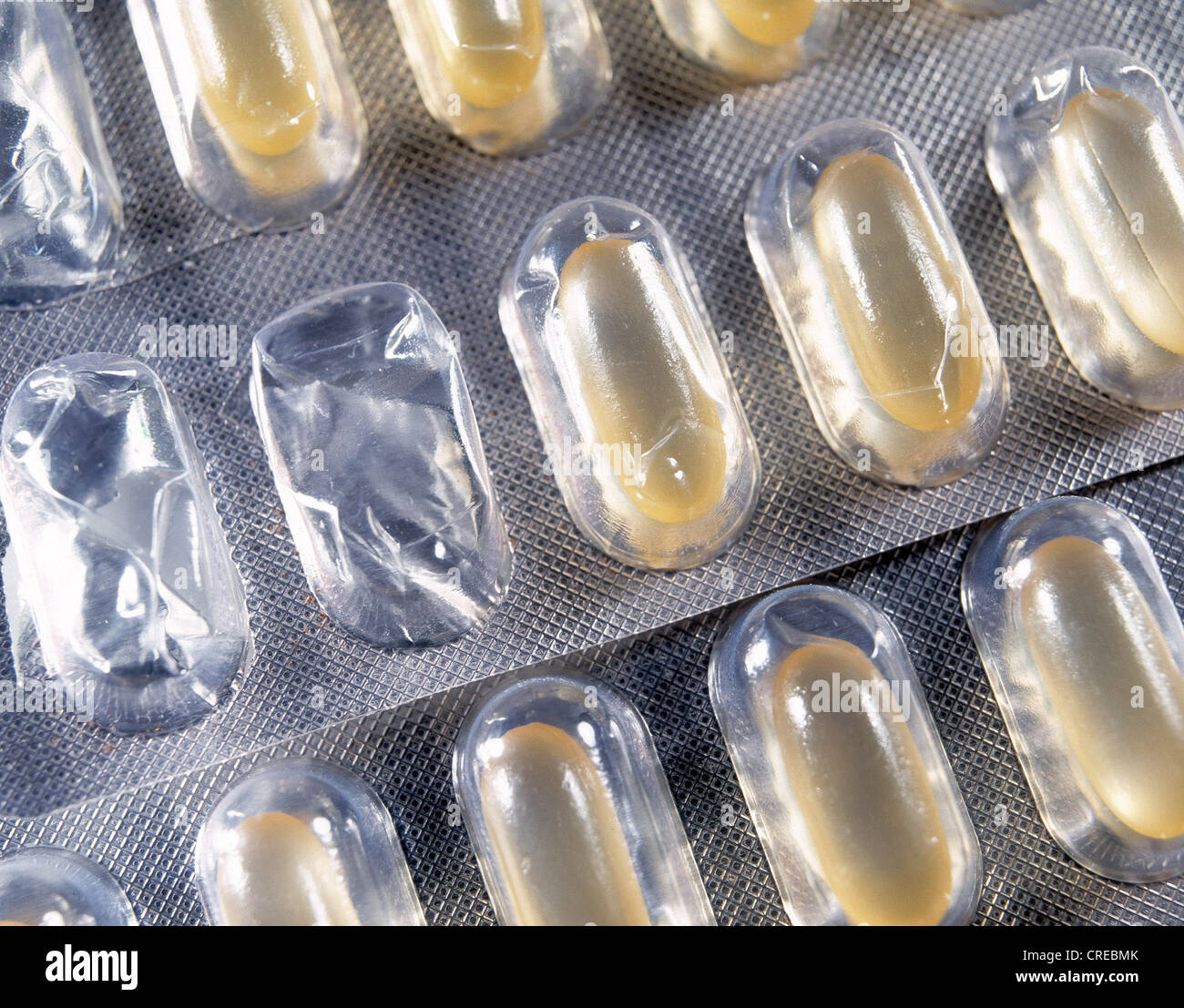 Tablets in blister pack Stock Photo - Alamy