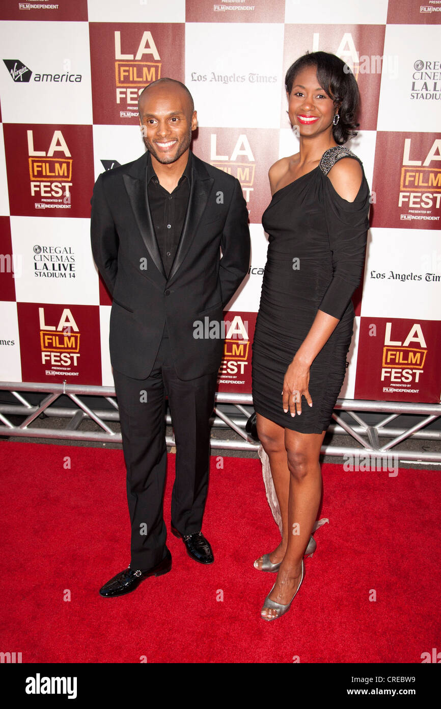 Singer Kenny Lattimore arrives at the Los Angeles Film Festival ...