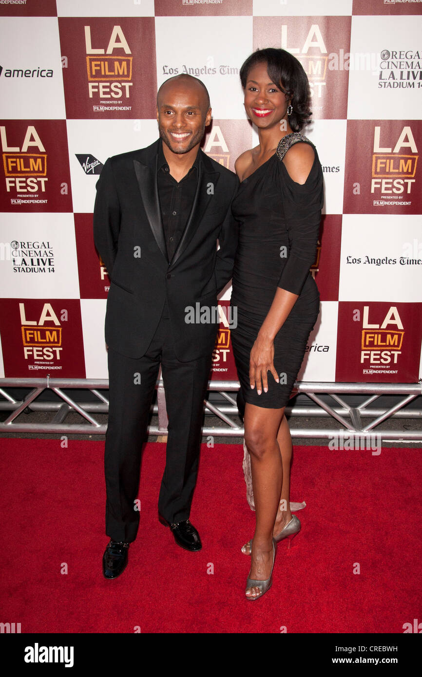 Singer Kenny Lattimore arrives at the Los Angeles Film Festival ...