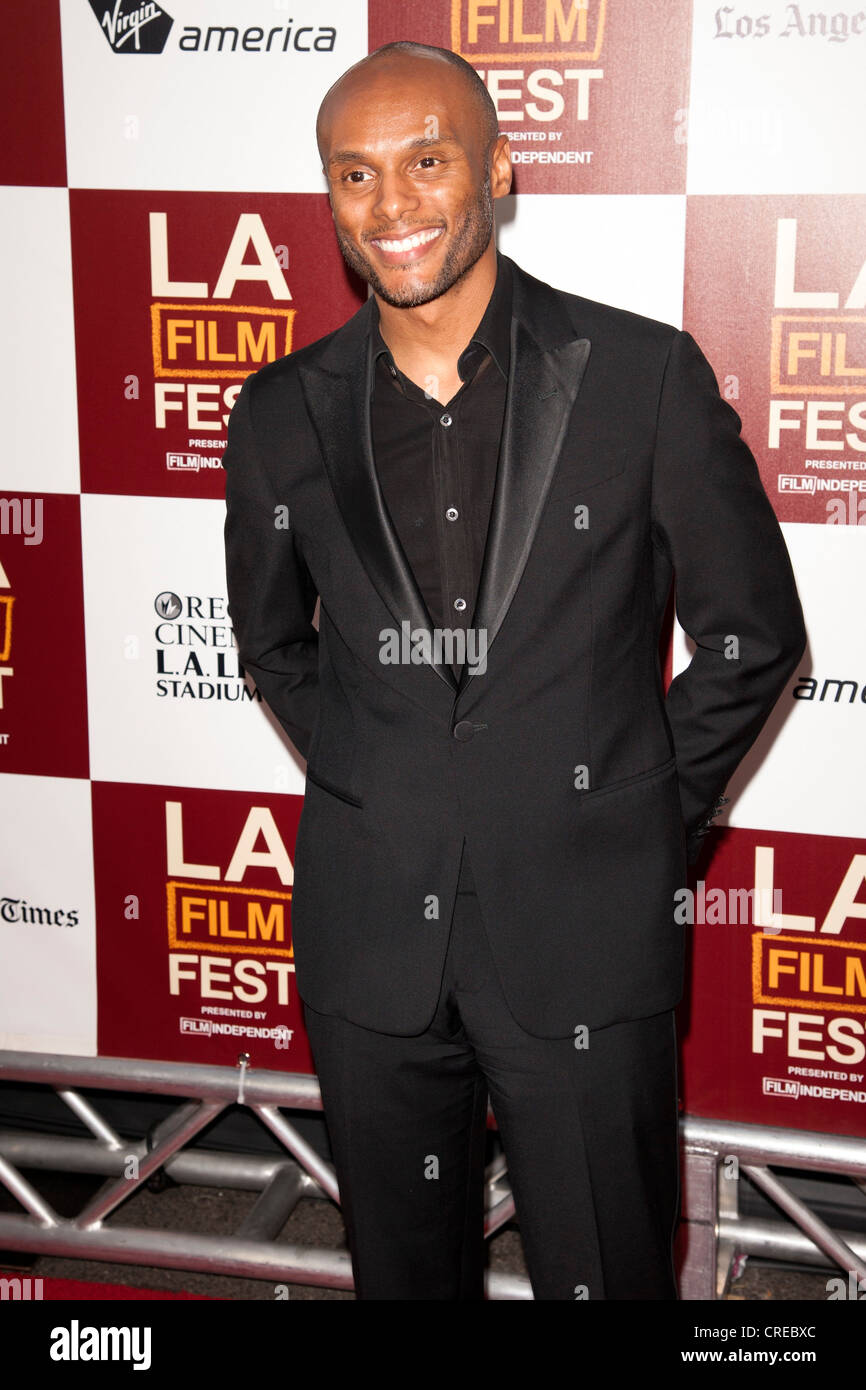 Singer Kenny Lattimore arrives at the Los Angeles Film Festival ...