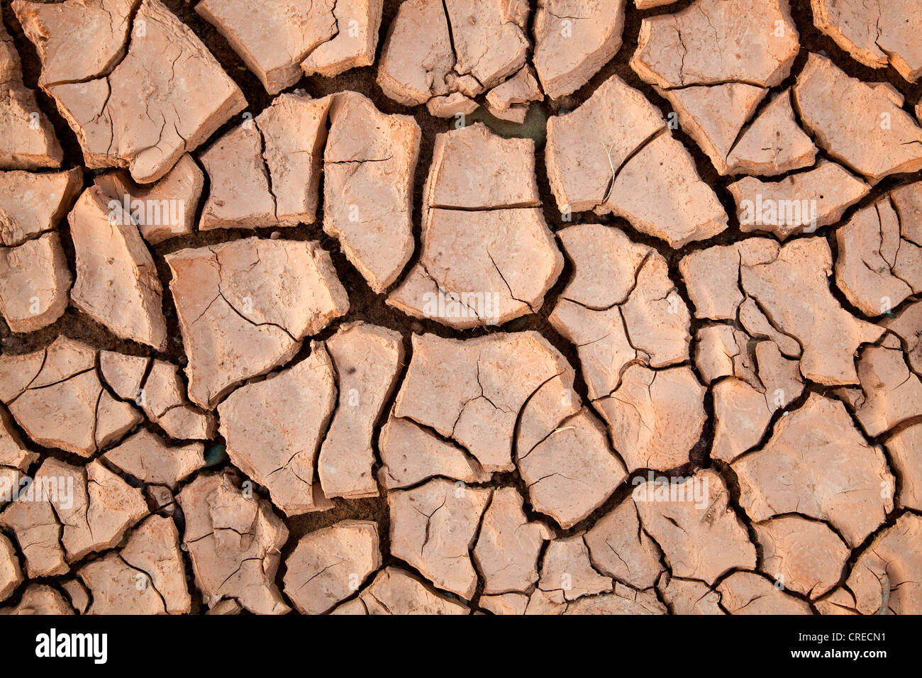 Dried out loamy soil, near Telouet, Morocco, Africa Stock Photo - Alamy