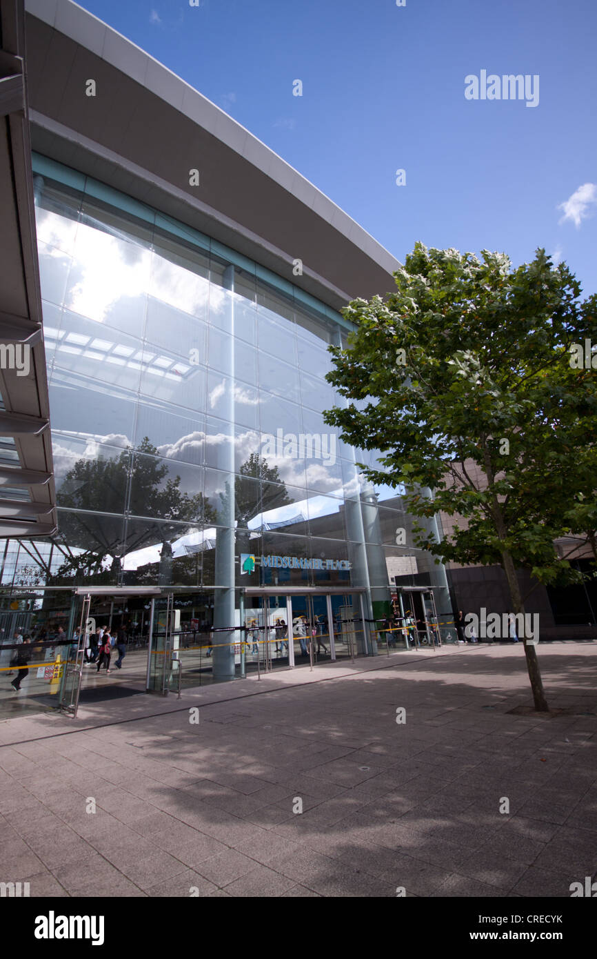 Central Milton Keynes Stock Photo - Alamy
