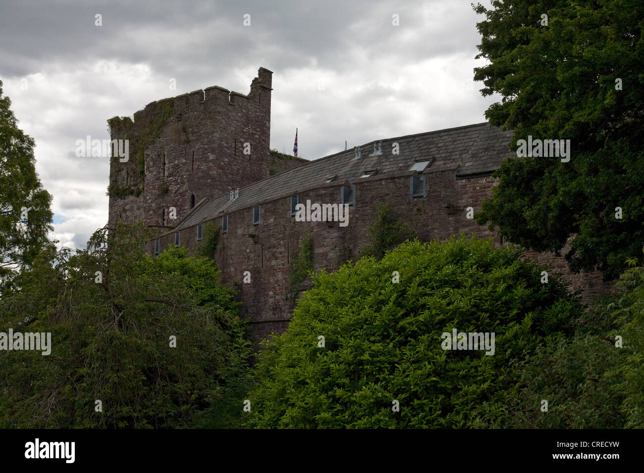 Brecon castle hi-res stock photography and images - Alamy