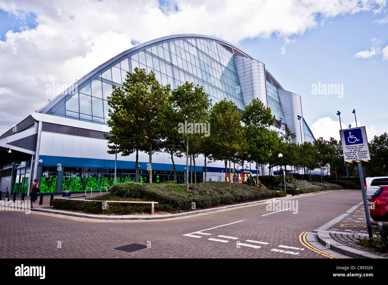Central Milton Keynes Stock Photo - Alamy
