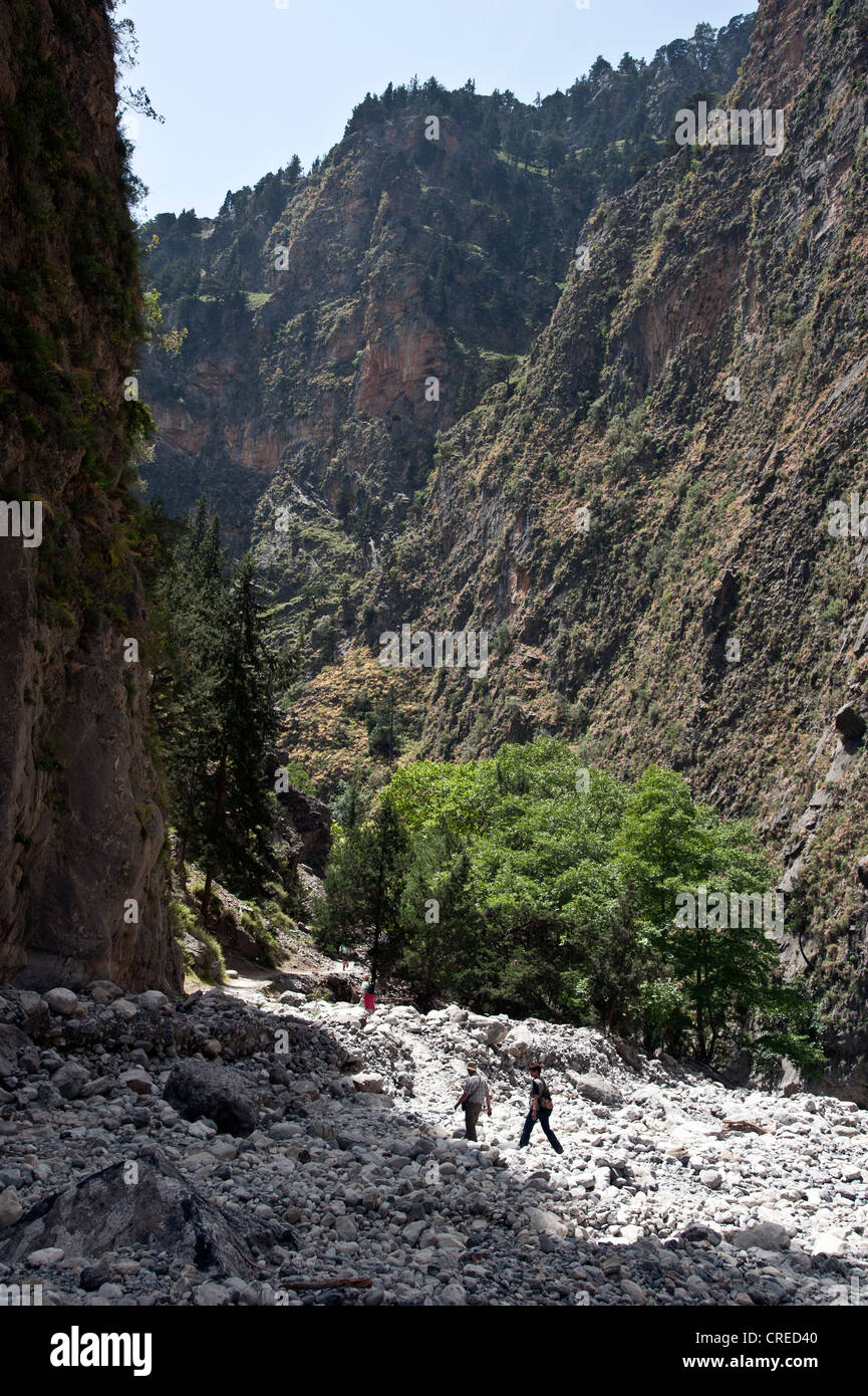 Crete Greece Mediterranean national park Samaria Stock Photo - Alamy