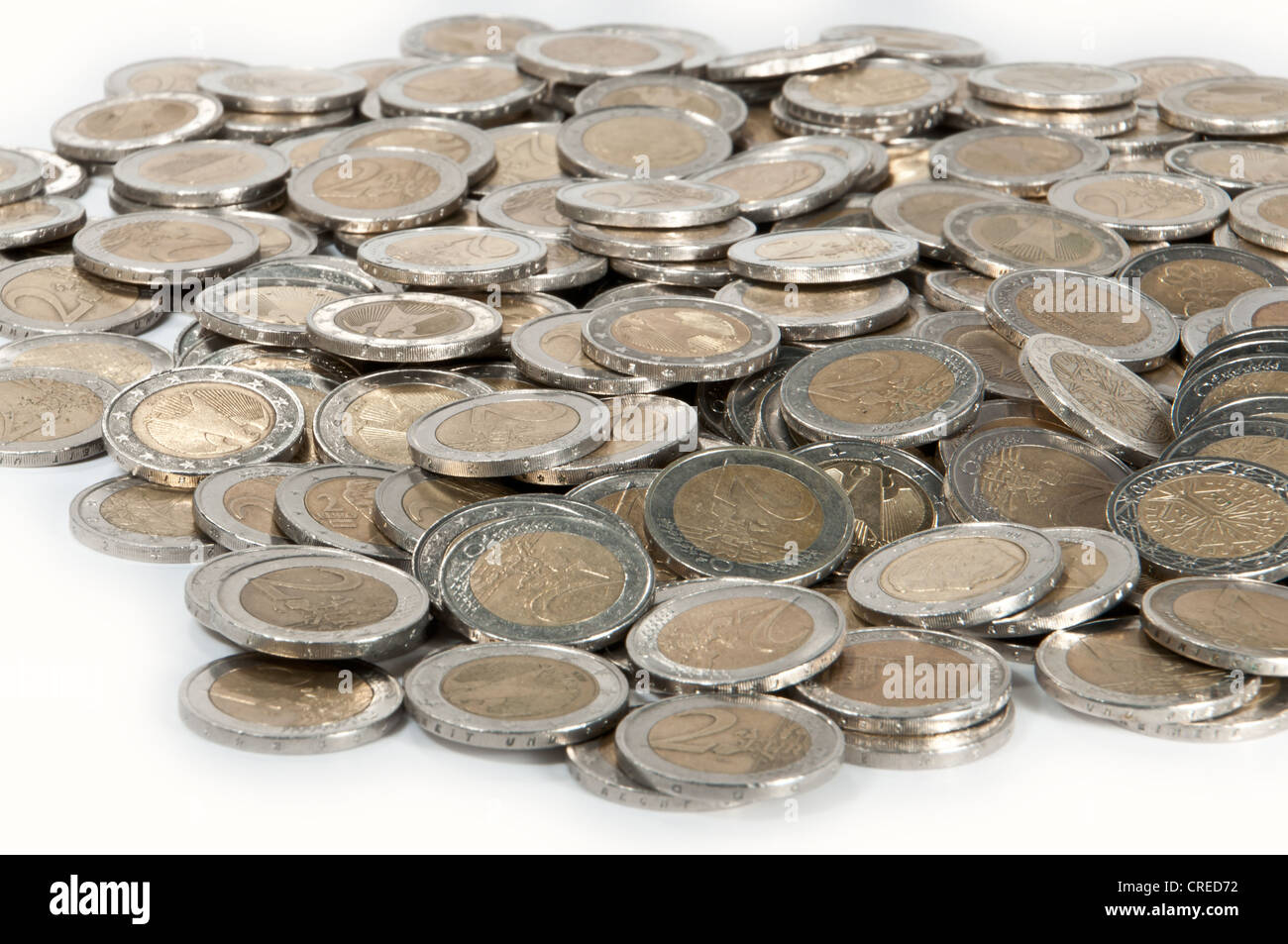 2 euro coins hi-res stock photography and images - Alamy
