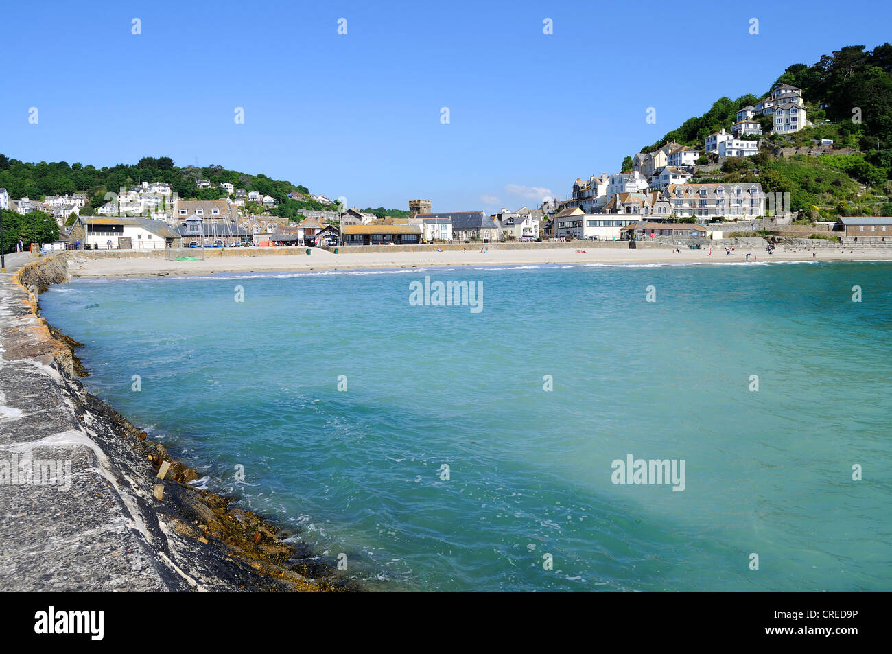 Banjo pier looe cornwall uk hi-res stock photography and images - Alamy