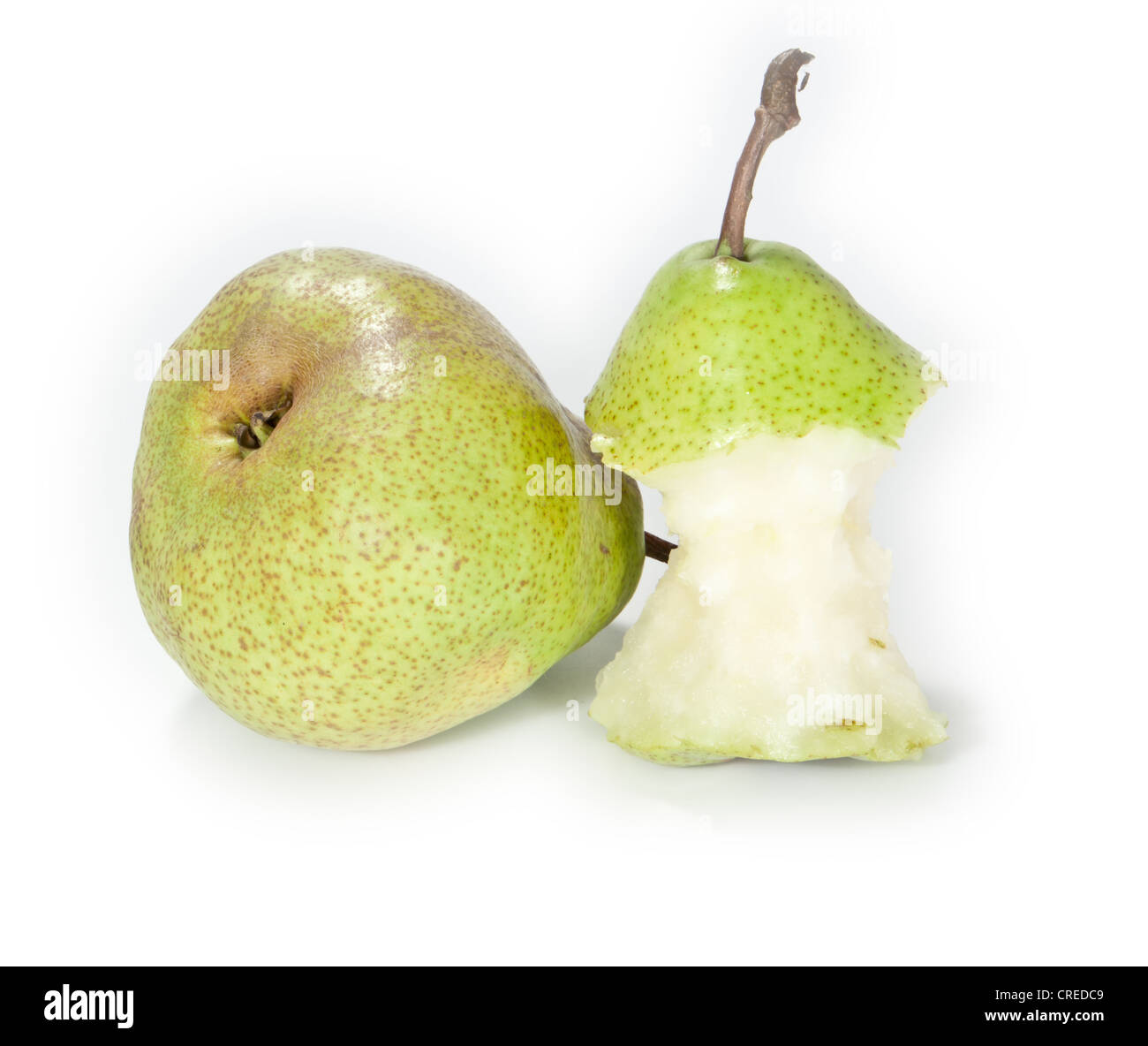One pear closeup on Cut Out Stock Images & Pictures - Alamy