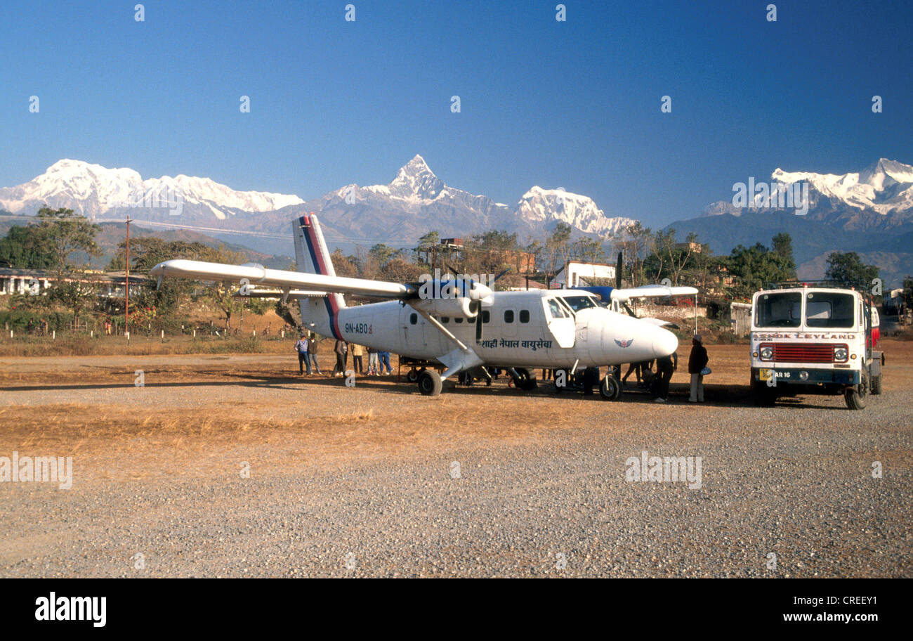 Aircraft in Nepal Stock Photo - Alamy