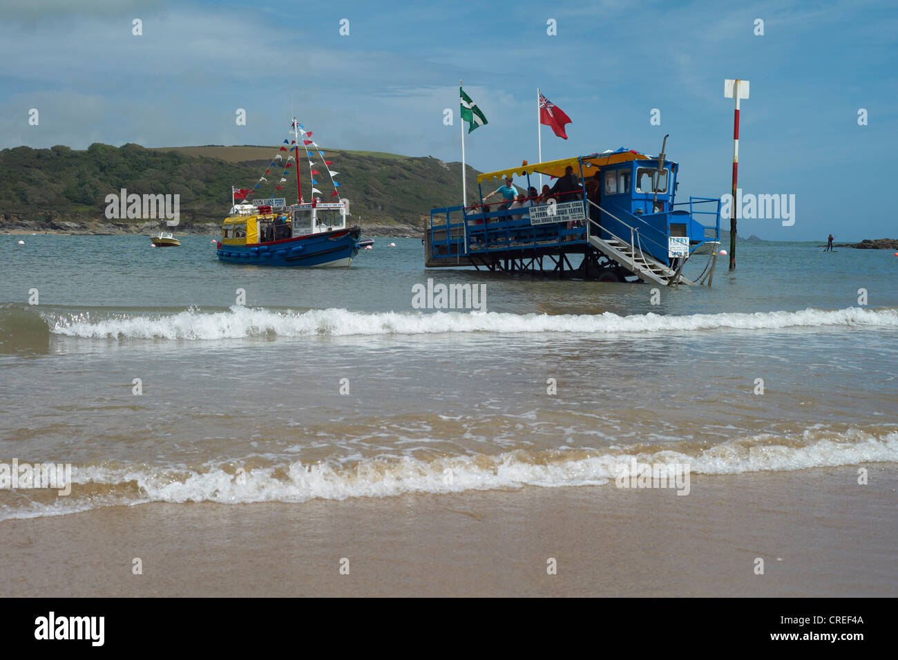 South sands ferry sea tractor hi-res stock photography and images - Alamy