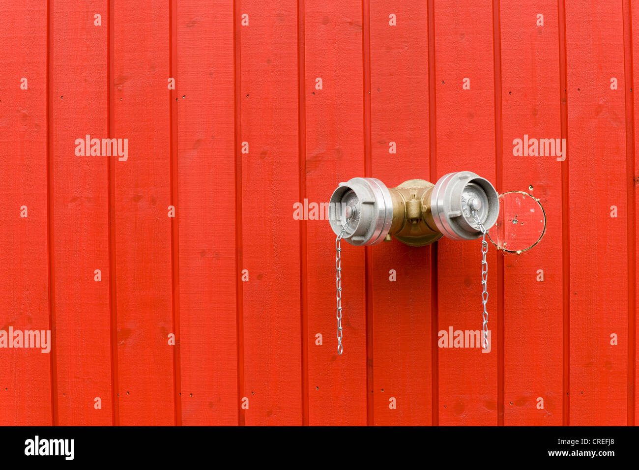 Fire department connection hi-res stock photography and images - Alamy