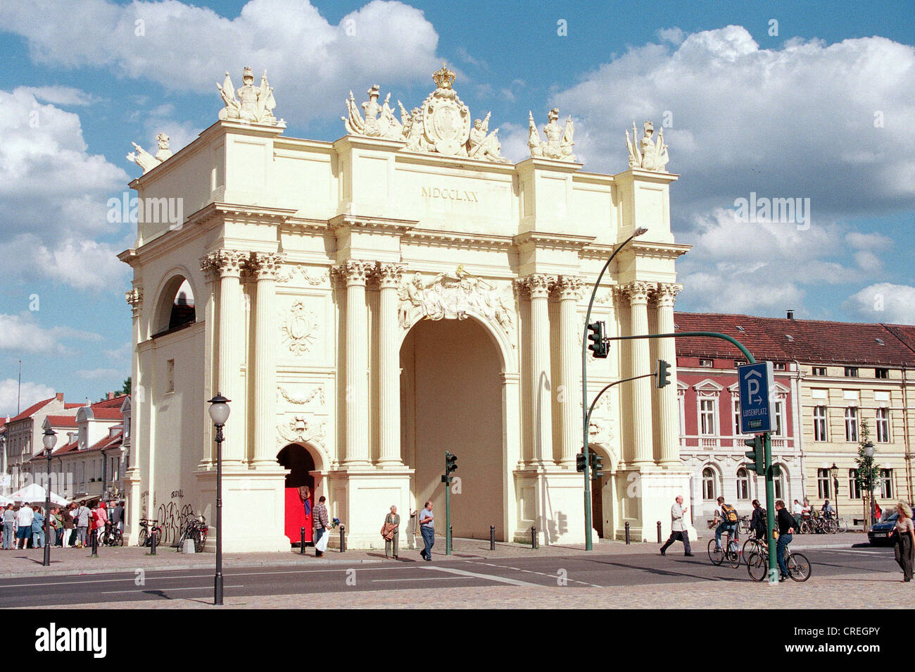 Rococo gate hi-res stock photography and images - Alamy