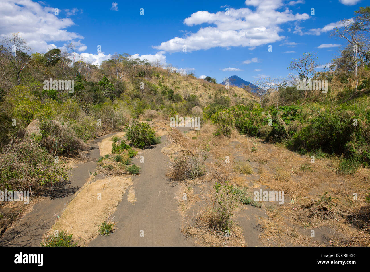 Nicaragua dry season river bed hi-res stock photography and images - Alamy