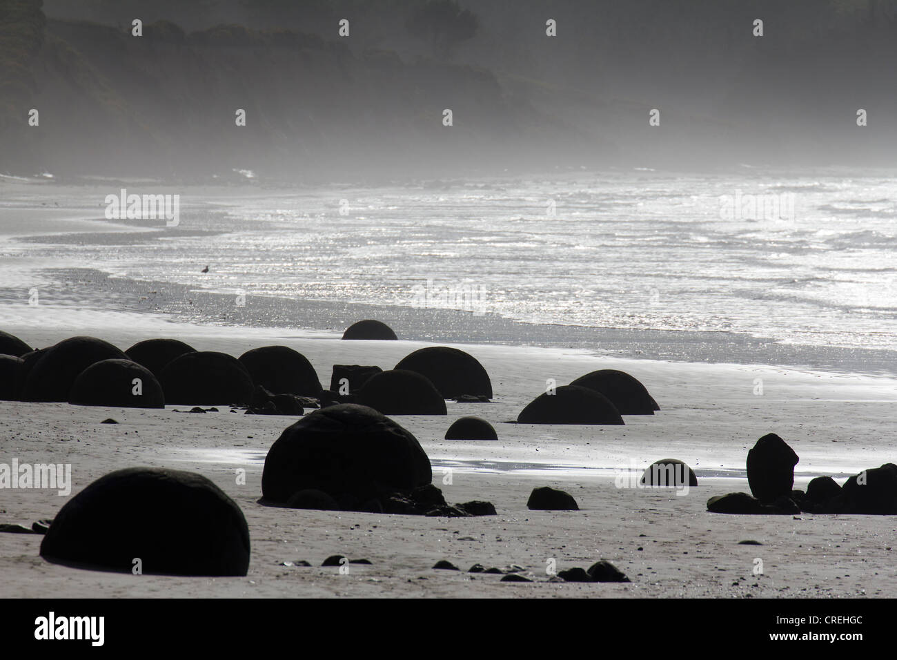 The Moeraki Boulders, South Island of New Zealand 3 Stock Photo - Alamy
